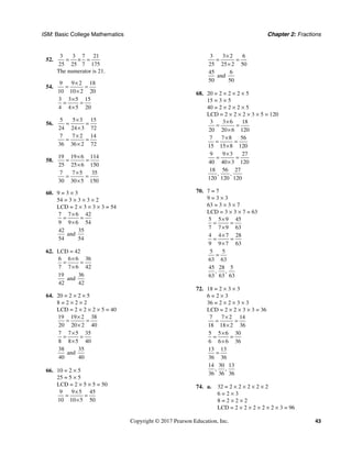 Basic college mathematics 8th edition by tobey slater blair crawford ...