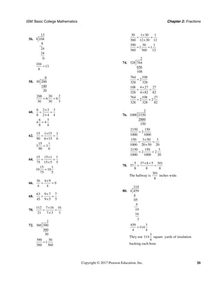 Basic college mathematics 8th edition by tobey slater blair crawford ...