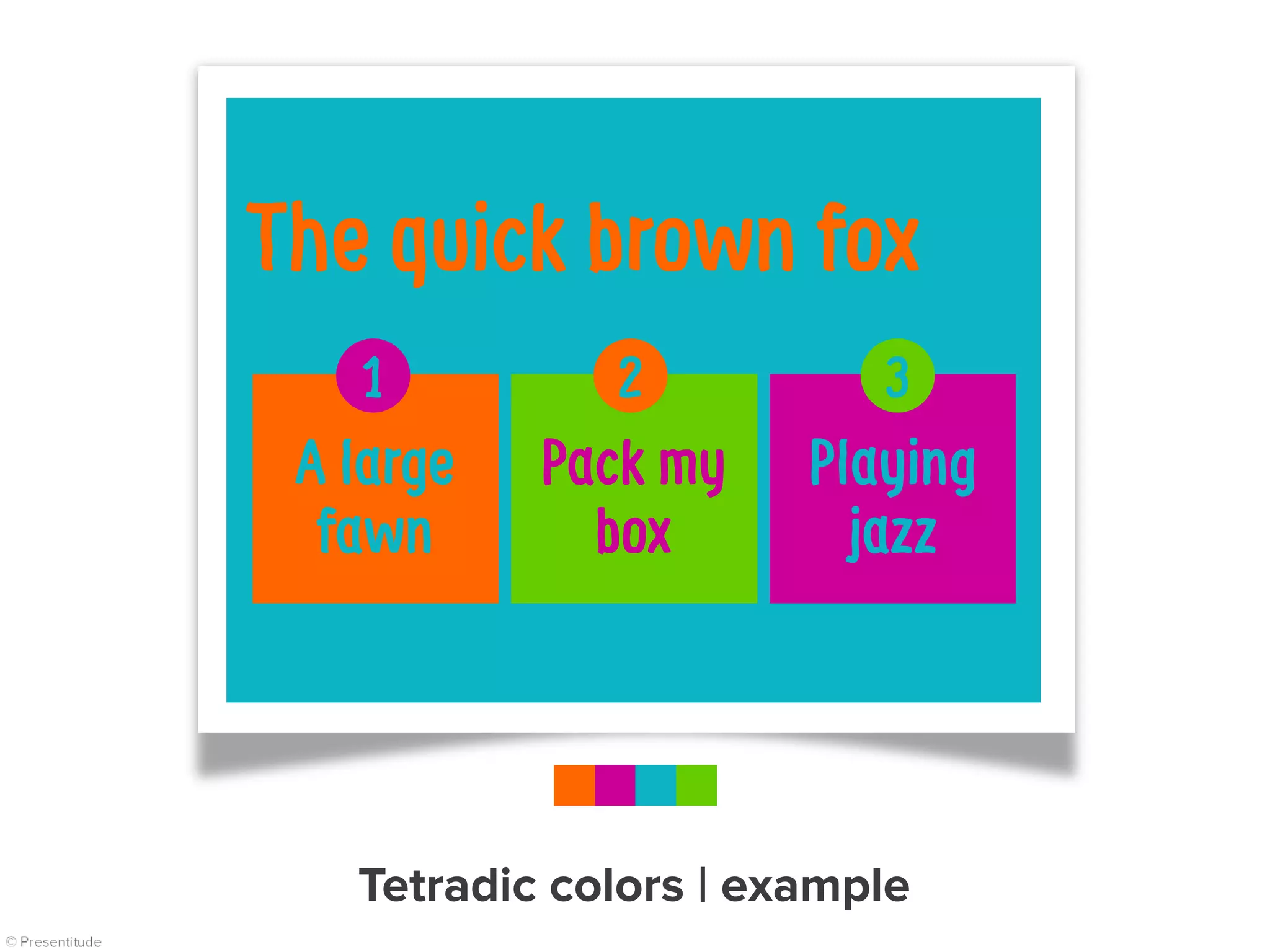 How to use the color wheel to create colorful presentations | PDF