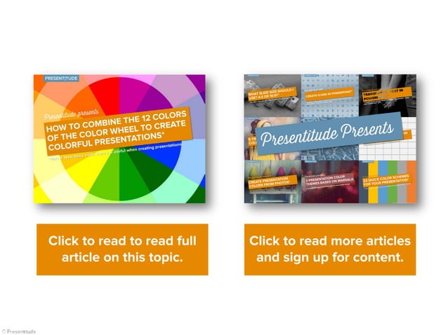 How to use the color wheel to create colorful presentations | PDF ...