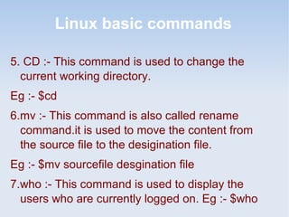 Basic command ppt | PPT
