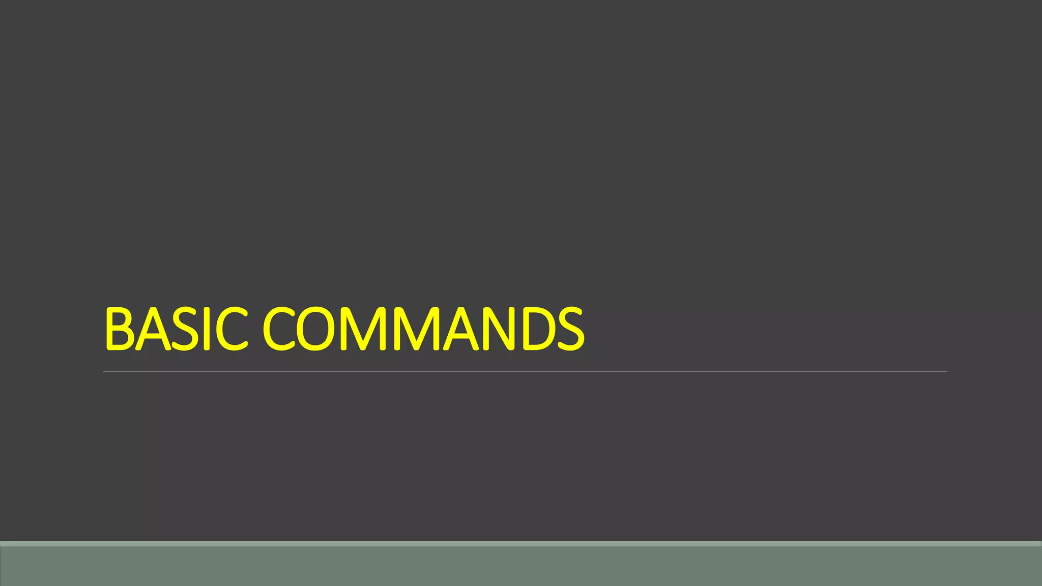 Basic commands of ArcGIS | PPTX