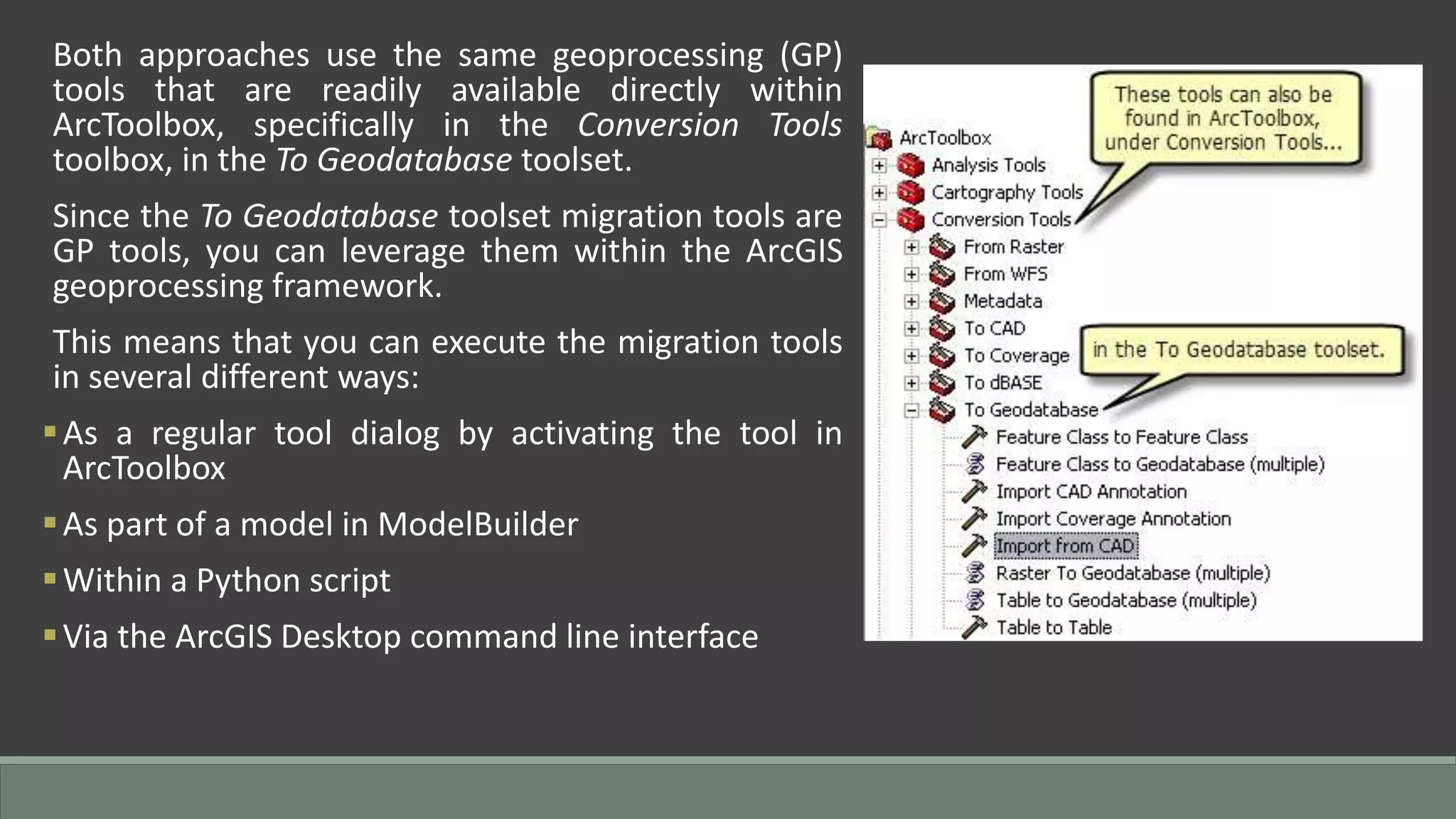 Basic commands of ArcGIS | PPTX