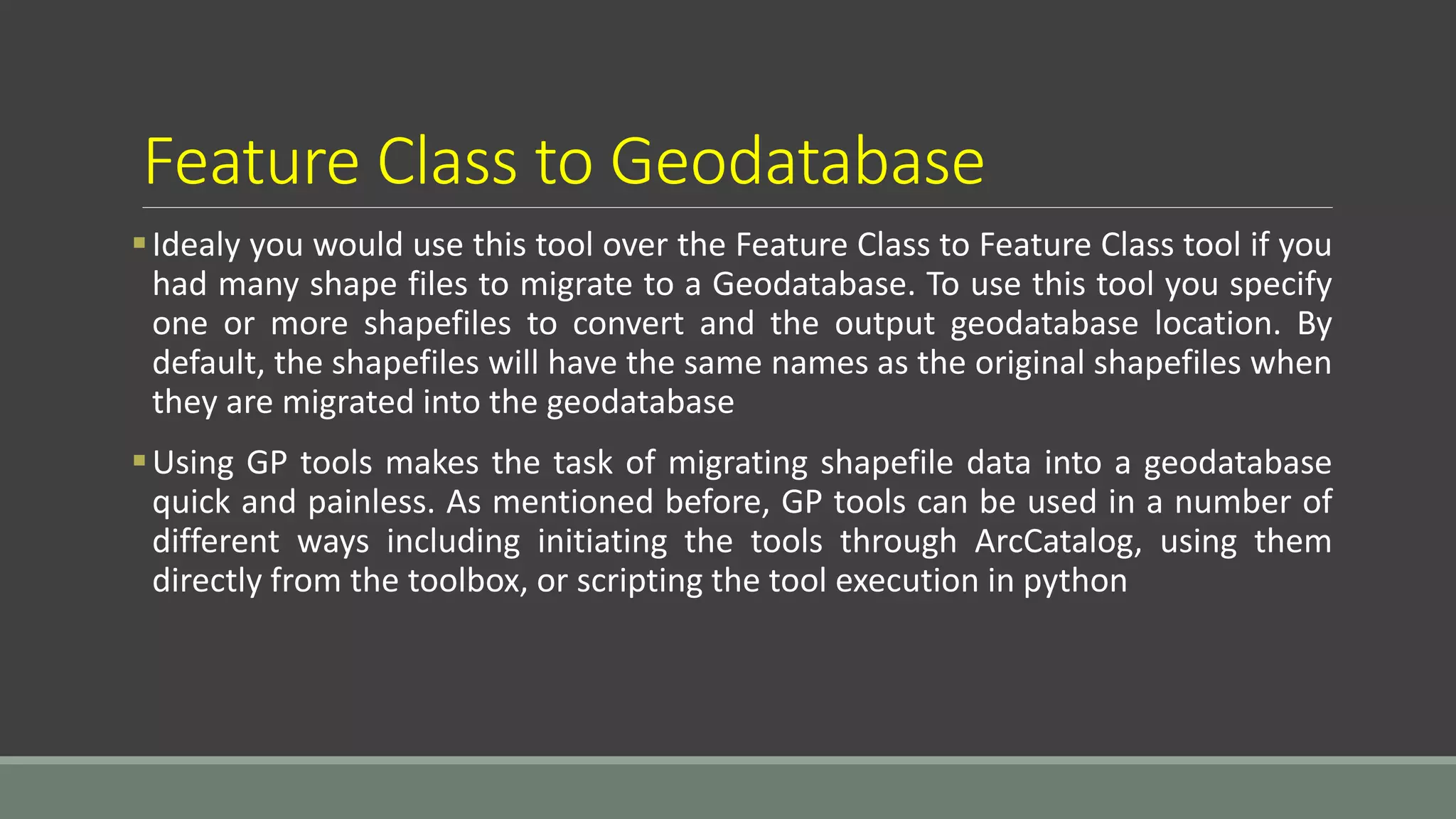 Basic commands of ArcGIS | PPTX