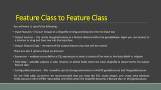 Basic commands of ArcGIS | PPTX