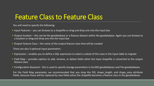 Basic commands of ArcGIS | PPTX