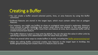 Basic commands of ArcGIS | PPTX