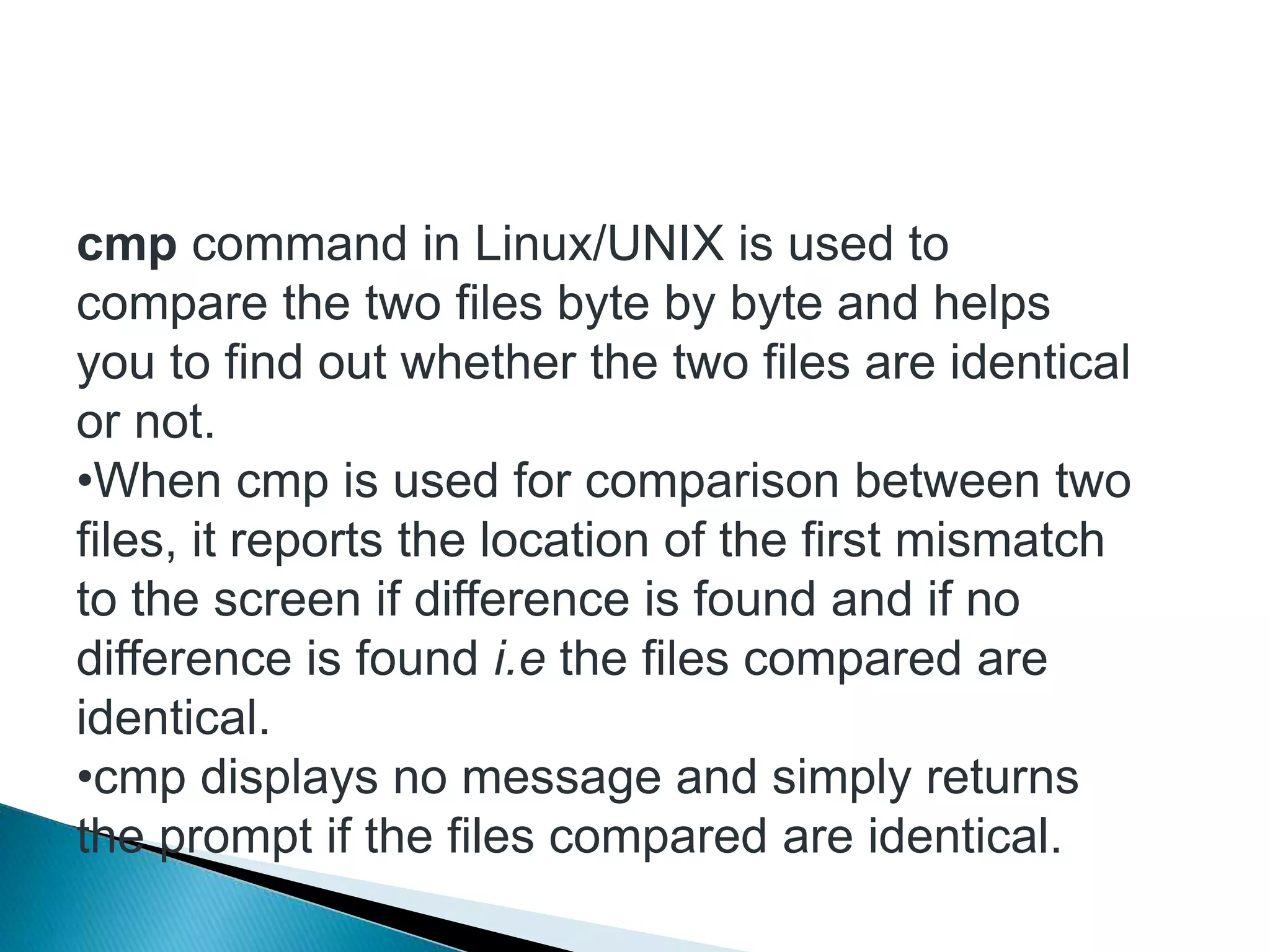 Basic Commands.ppt | Operating Systems | Computer Software and Applications