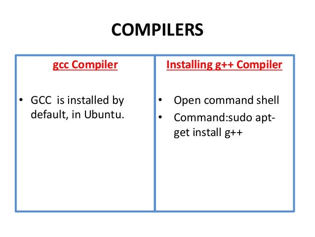 Basic commands of linux