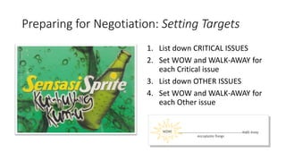 Basic commercial negotiation | PDF