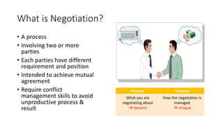 Basic commercial negotiation | PPT