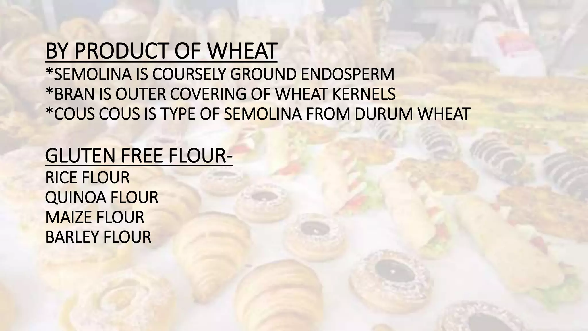 Basic commodities of bakery and pastry | PPTX