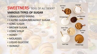 Basic commodities of bakery and pastry | PPTX