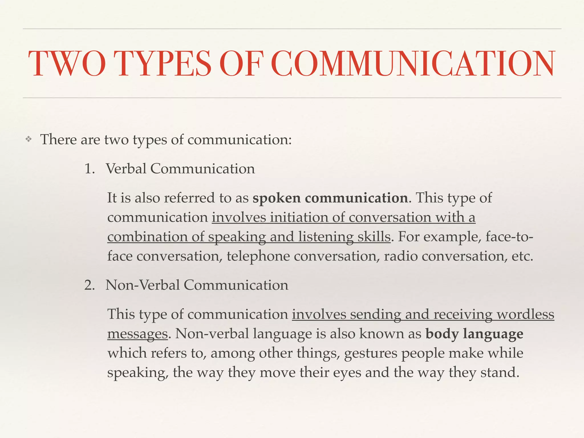 Basic communication skills | PDF