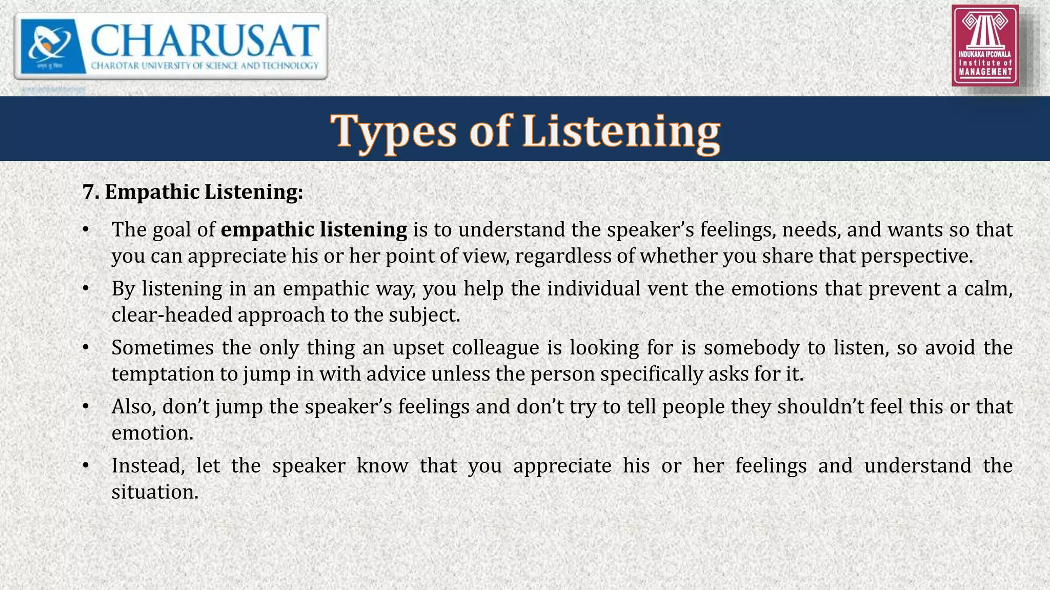 Basic Communication Skills I - Listening.ppt