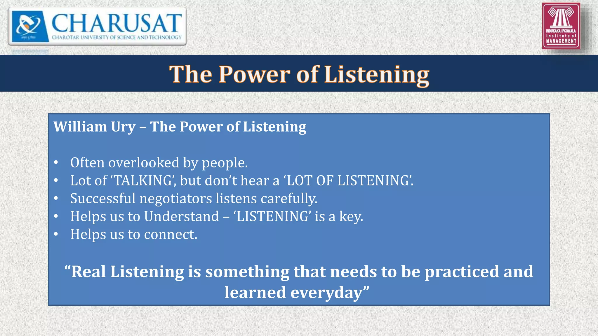 Basic Communication Skills I - Listening.ppt