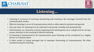 Basic Communication Skills I - Listening.ppt