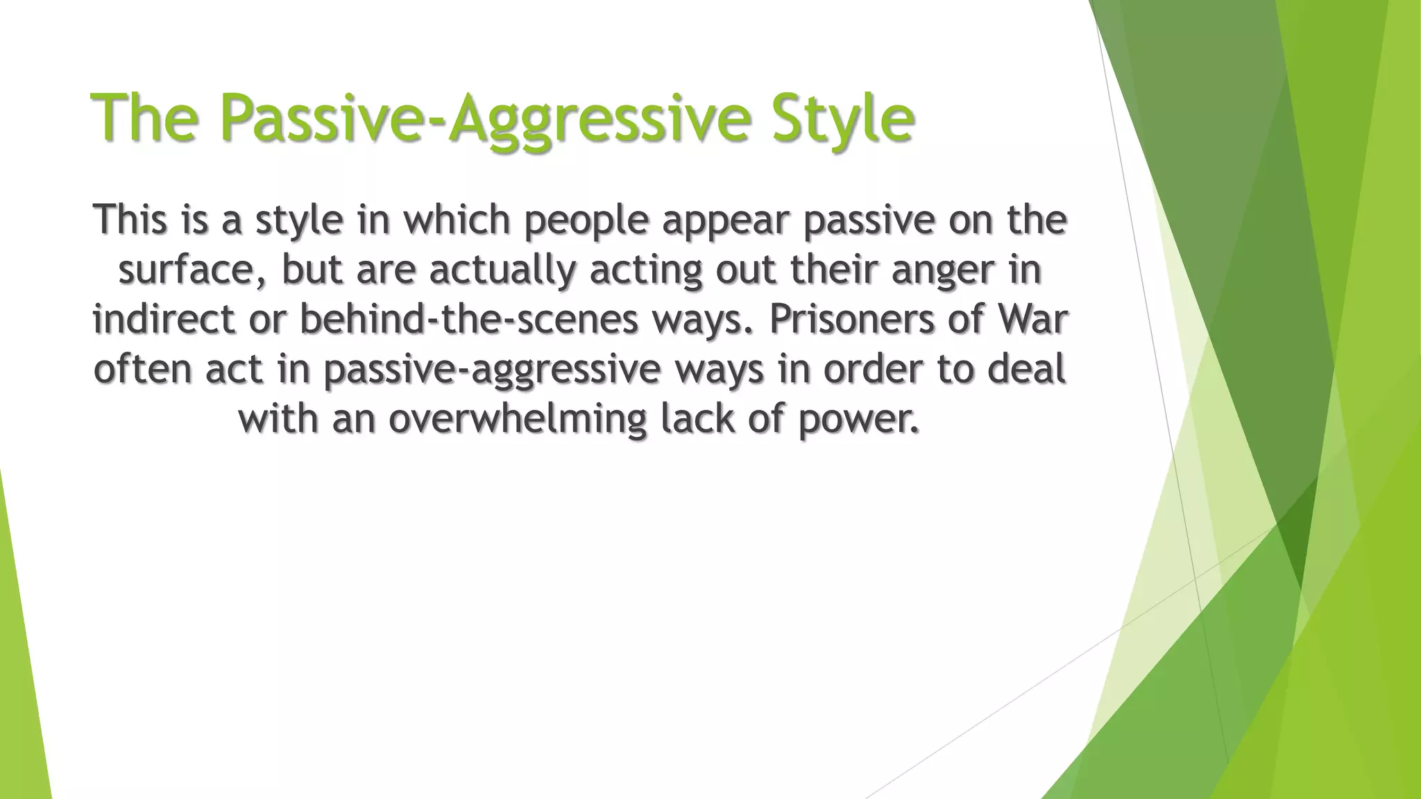 Basic Communication Styles | PPTX