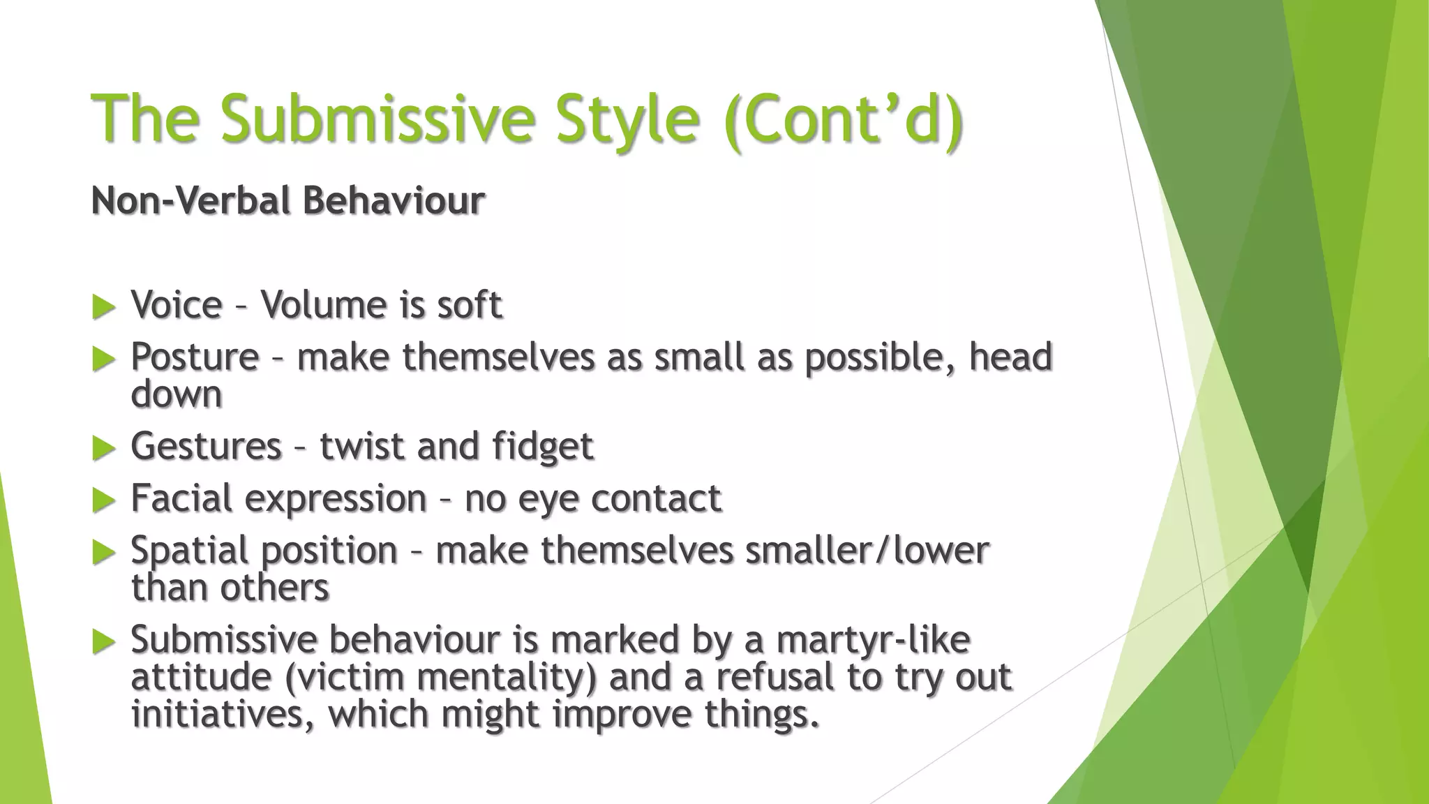 Basic Communication Styles | PPTX