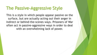 Basic Communication Styles | PPTX