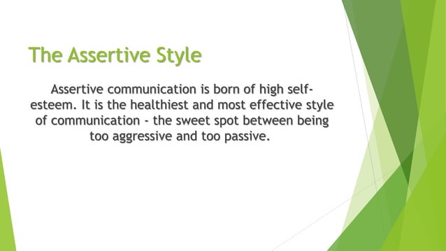 Basic Communication Styles | PPTX