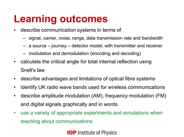Basic Communication systems overview.ppt | Digital Audio | Computer Software and Applications