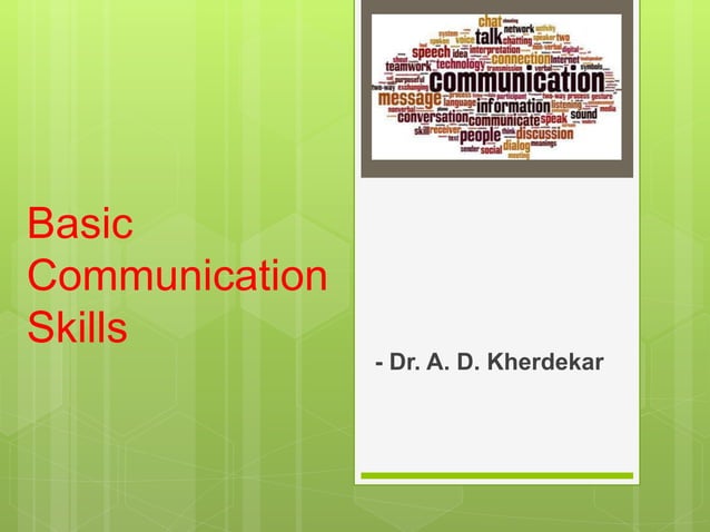 Basic Communication Skills | PPT