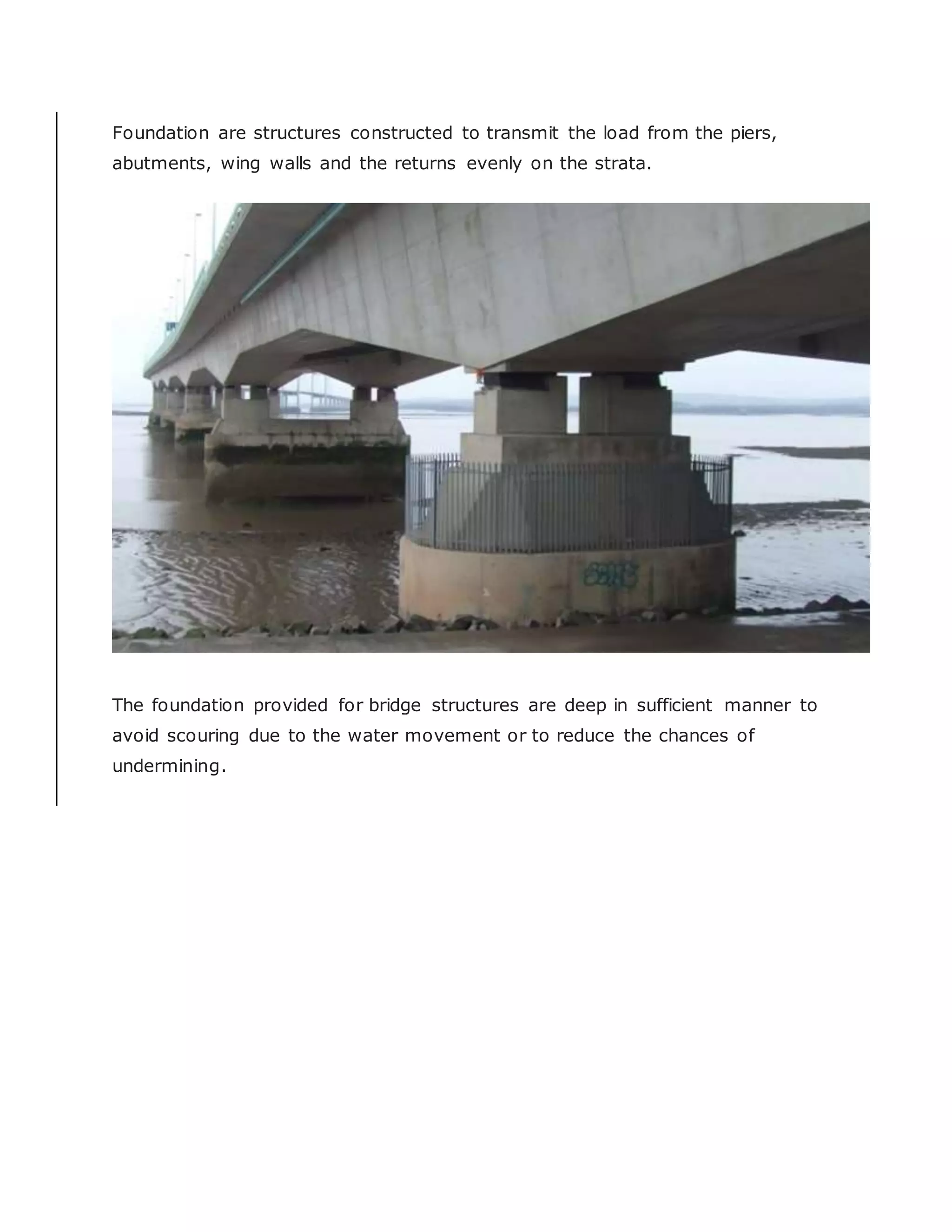 Basic components and parts of bridge structures | DOCX