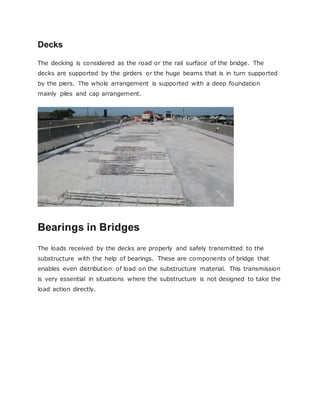 Basic components and parts of bridge structures | DOCX