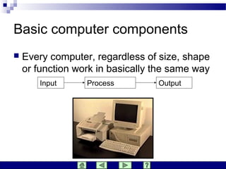 Basic components, memory | PPS