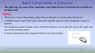 Basic Components of Computer....pdf | Computer Peripherals | Computing