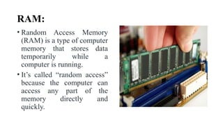 Basic Components of Computer(Hardware and Software).pptx