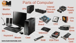 Basic Components of Computer(Hardware and Software).pptx