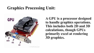 Basic Components of Computer(Hardware and Software).pptx