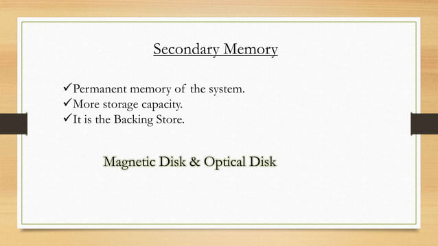 Basic components of computer system | PPTX