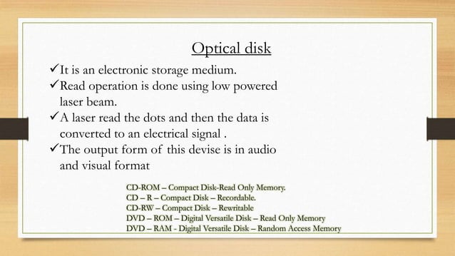 Basic components of computer system | PPTX