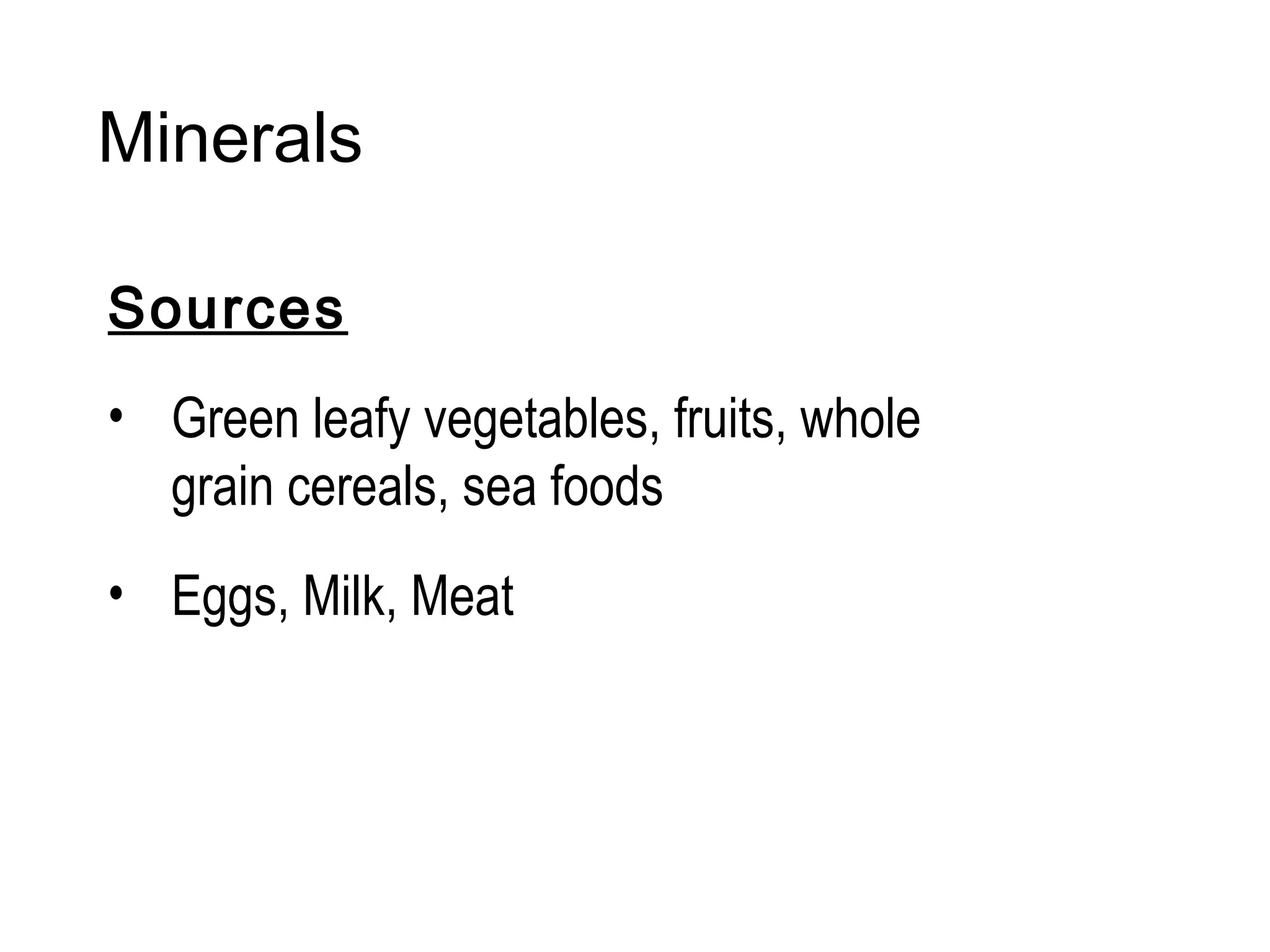 Basic components of food | PPT