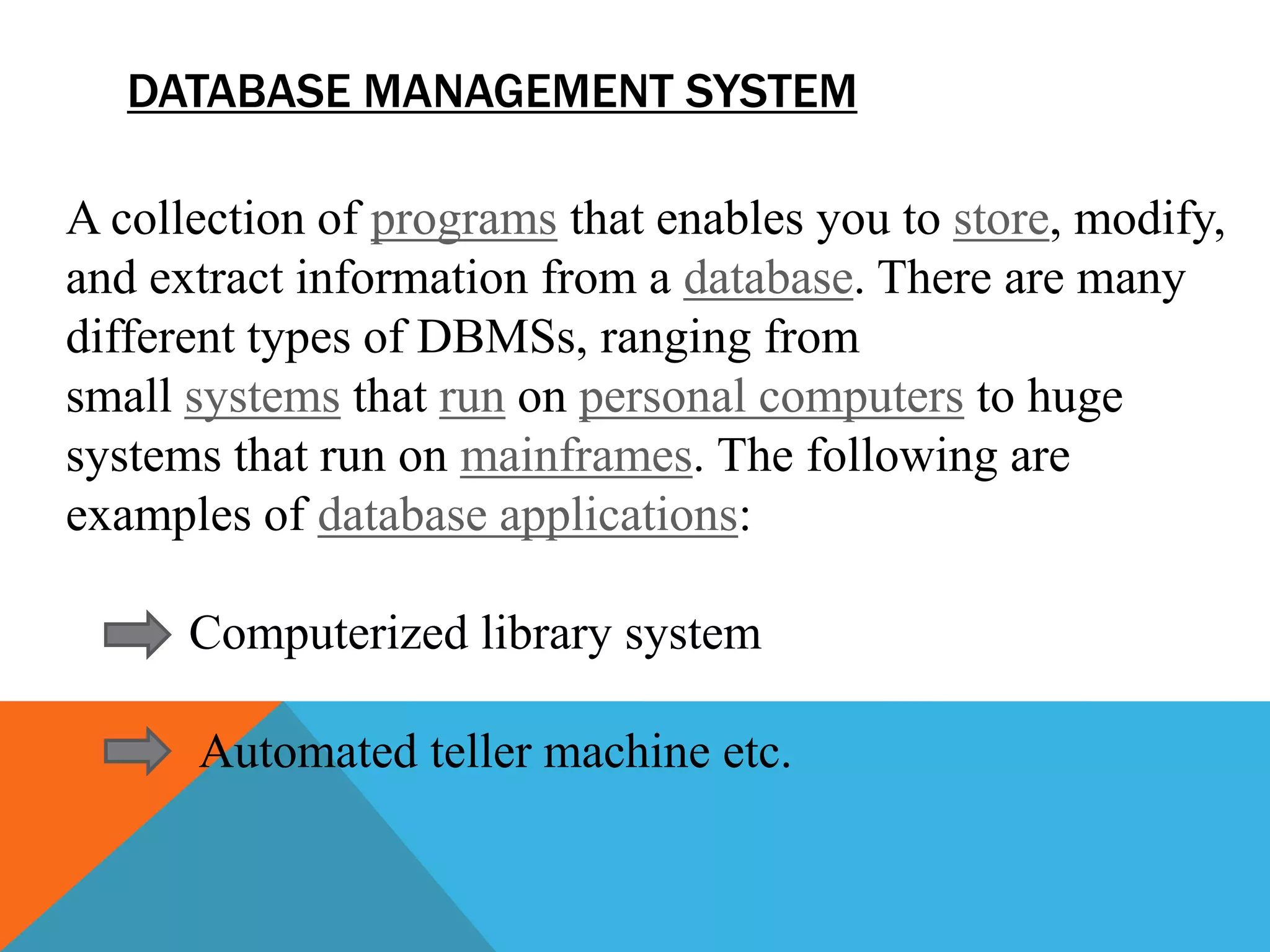 Basic components of MIS, its applications and outcomes | PPTX ...