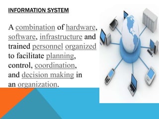 Basic components of MIS, its applications and outcomes | PPTX