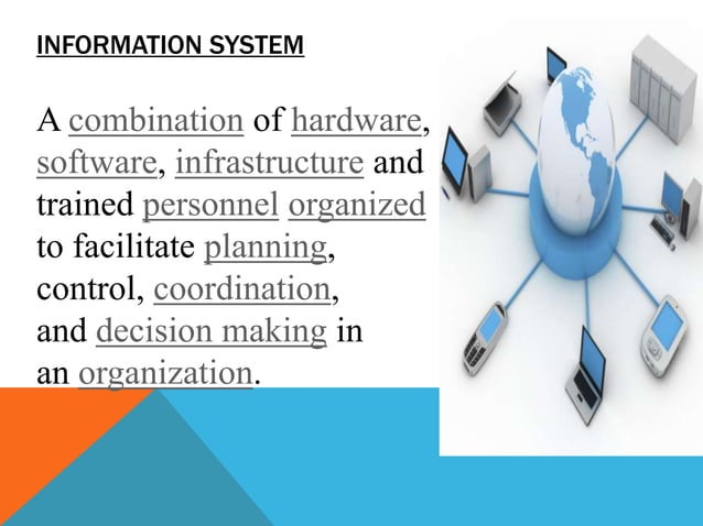 Basic components of MIS, its applications and outcomes | PPT
