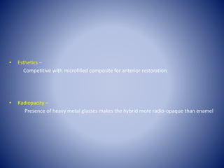 Composite resin restoration in dentistry | PPT