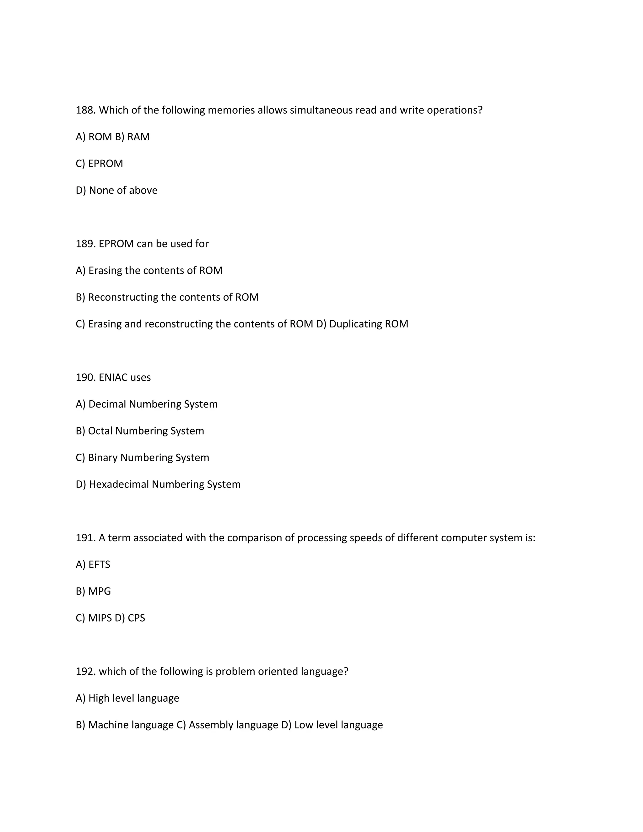 Basic computer question | PDF | Technology & Computing