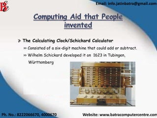 Basic Computer Training Centre in Ambala ! Batra Computer Centre | PPT