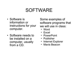 Basic computer understanding your computer | PPT