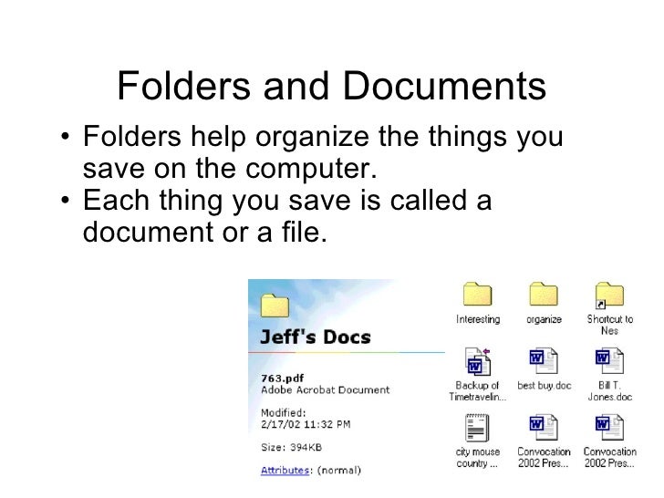 Basic computer understanding your computer