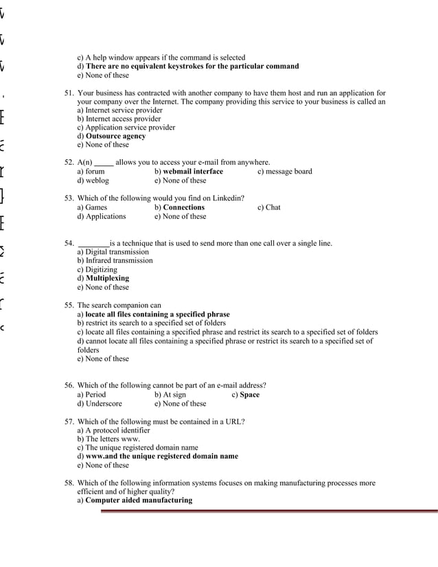 Basic computer question | PDF
