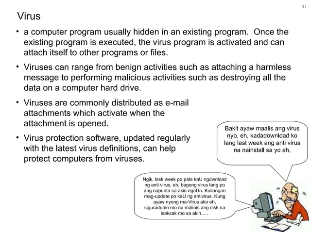 Basic computer and_intenet_terminologies | PPT | Internet for Beginners ...