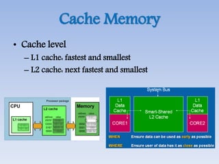 Basic computer architecture | PPTX