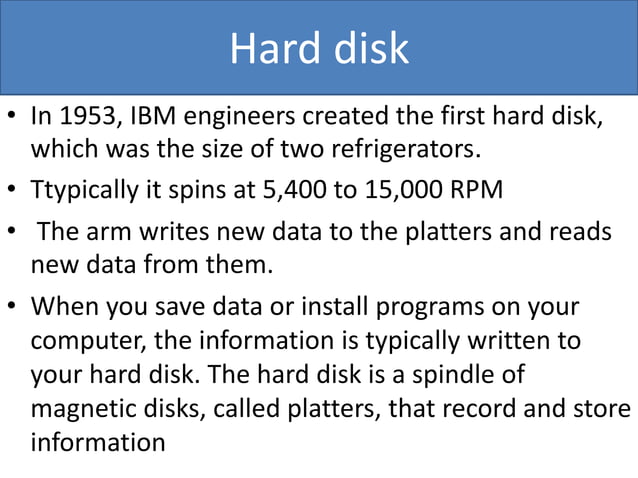 Basic computer architecture | PPTX | Data Storage and Warehousing | Computing
