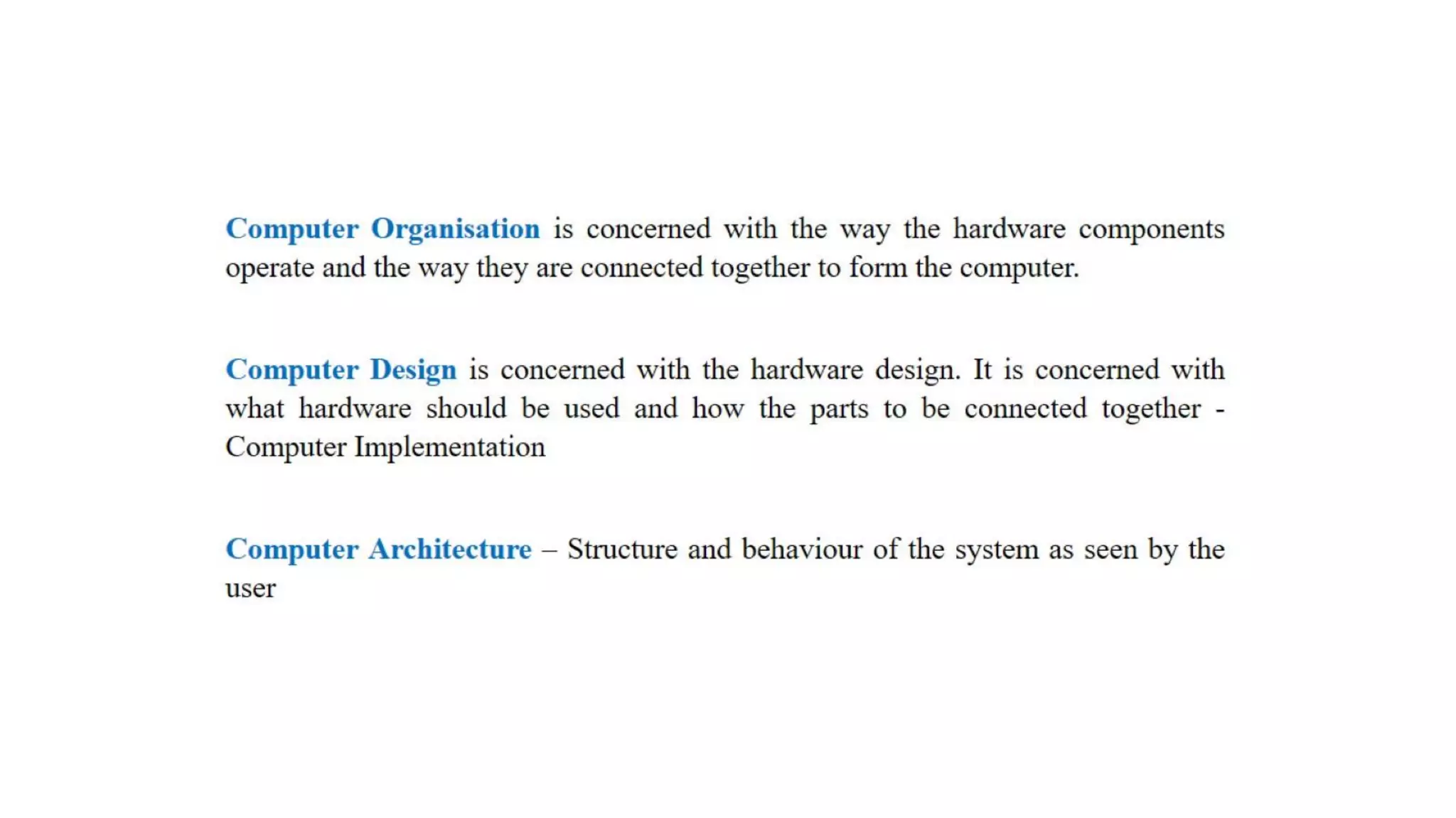 Basic computer architecture | PPT